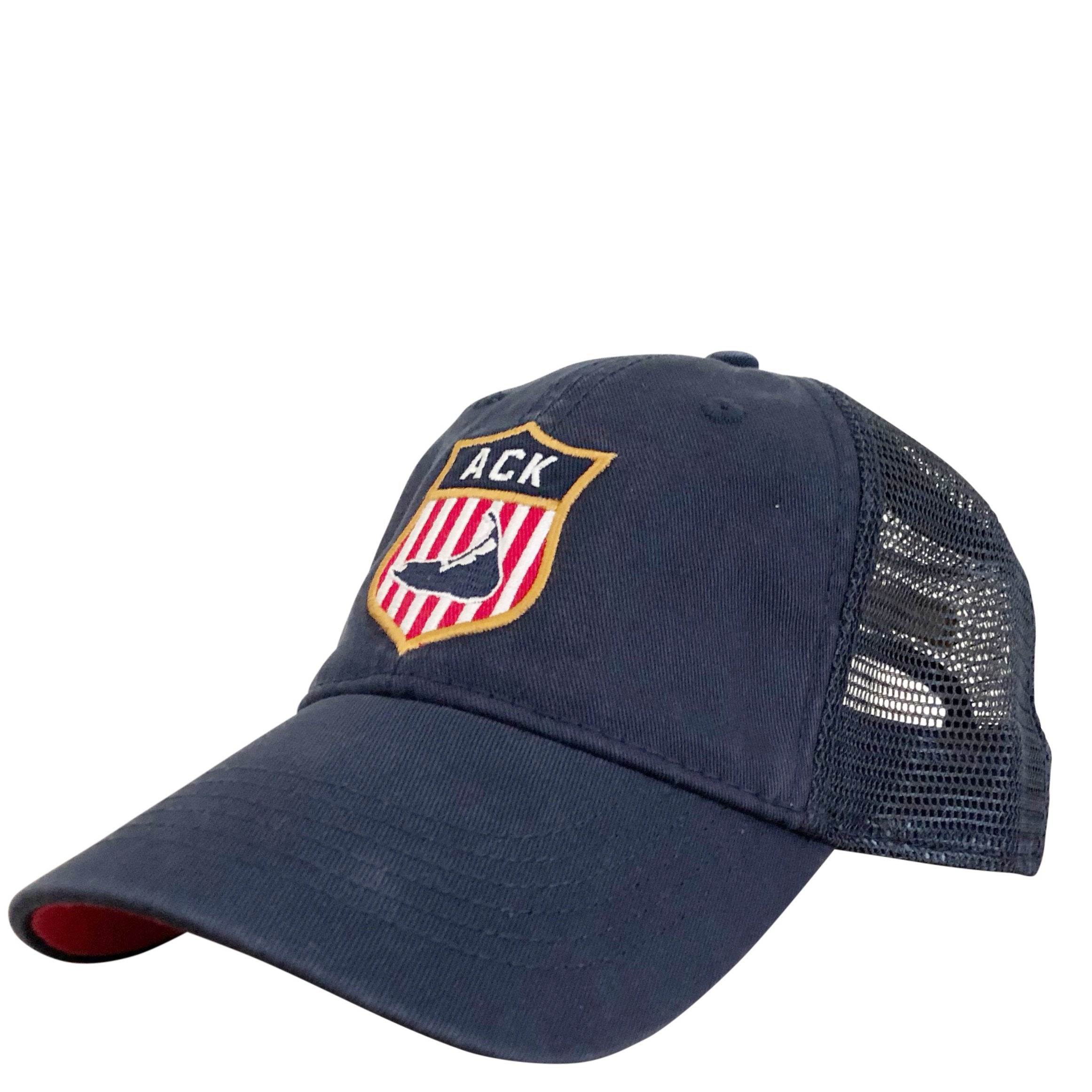 ACK Shield Mesh Trucker – Nantucket Boat Basin Authentic Shop