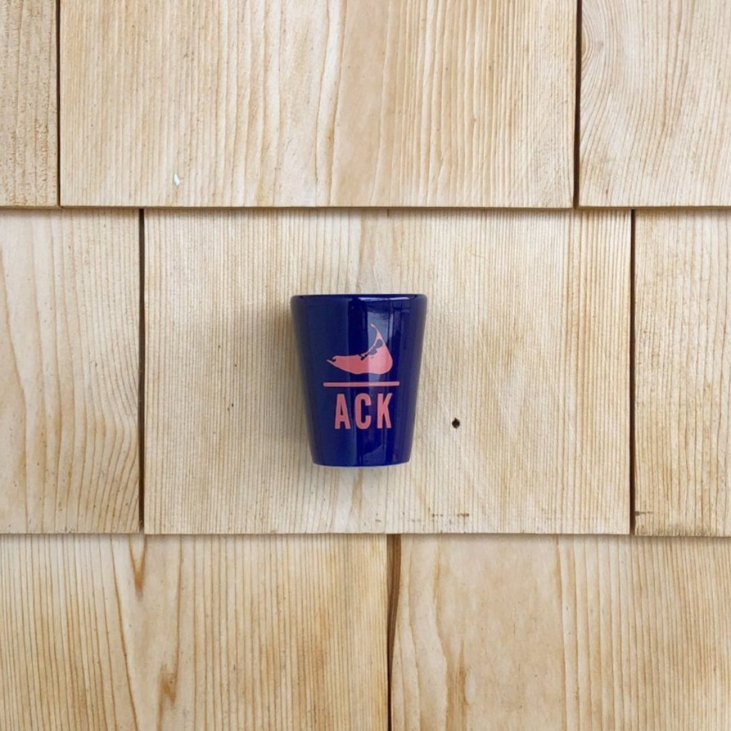 ACK Nantucket Ceramic Shot Glass – Nantucket Boat Basin Authentic Shop